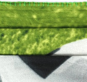 Jerry Fabrics Fleecová deka s motivem Fotbal - 100 x 150 cm