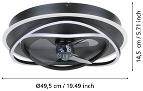 Ventilátor NAMORI EGLO 35146