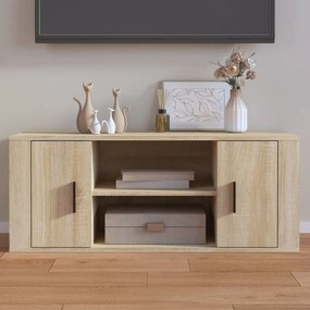 vidaXL TV skříňka 100 x 35 x 40 cm kompozitní dřevo [823095] Barva: Betonová šedá