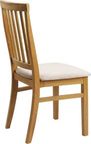 Bradop Dřevěná jídelní židle BESI Z02, dubová | Látka: 161 - Diosa-161
