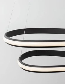 LED lustr Aries 59 černé