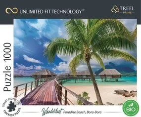 TREFL Puzzle UFT Wanderlust: Rajská pláž na Bora-Bora / 1000 dílků / 6