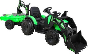 Ramiz Traktor s přívěsem 720-T zelený