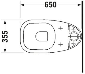 Duravit 21110100002 - WC kombi D-CODE keramika/lesklá bílá