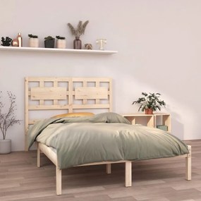 Rám postele masivní dřevo 150 x 200 cm King Size,  3105670
