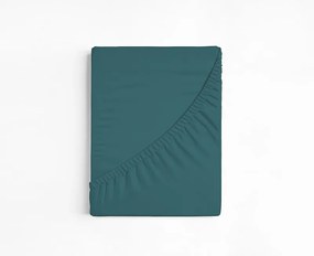 Matějovský napínací prostěradlo jersey Zelenomodré na matraci: 200 x 200 cm
