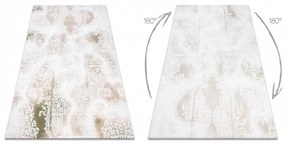 Luxusní kusový koberec akryl Aleta smetanověbílý 160x230cm