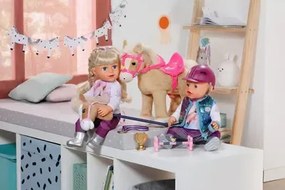 ZAPF CREATION BABY born Souprava Hobby Horsing / 43 cm / od 3 let
