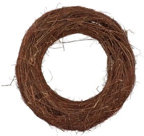 Hnědý věnec z jilmových větví Elm Branch - Ø 40*10 cm