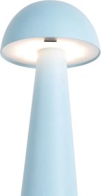 Světle modrá LED stolní lampa (výška 16,5 cm) Mini LED Dome – Leitmotiv