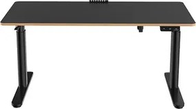 ULTRADESK Pulsar černá / Dětský pracovní stůl / elektricky nastaviteln