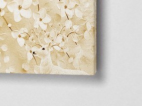 Liox Obraz zlatý kvetoucí strom Rozměr: 180 x 90 cm