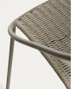 Taupe zahradní židle Atrani – Kave Home