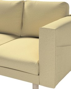 Potah na pohovku IKEA Norsborg 3-místná barva zelená látka pletený vzor