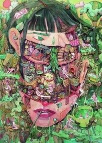 HEYE Puzzle Domov myšlenek / 1000 dílků / 50 x 70 cm