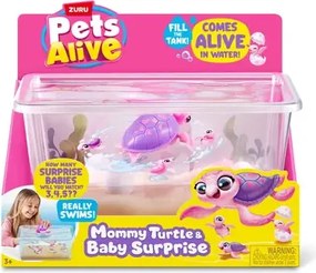 ZURU Pets Alive Herní figurka Mama Turtle  Baby Surprise / od 3 let
