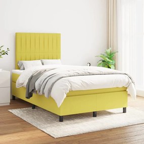 vidaXL Box spring postel s matrací 120x200 cm textil [3141921] Barva: Černá