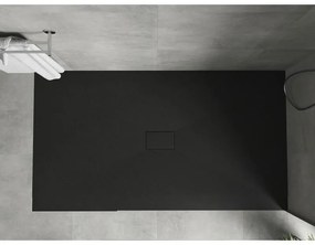 Mexen Hugo, SMC obdélníková sprchová vanička 150 x 100 cm, černá matná, 42701015