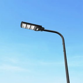LED Stmívatelná solární pouliční lampa LED/12W/3,2V 6000K IP65 10000 mAh + DO