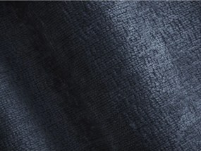 Tmavě modrá čalouněná dvoulůžková postel s úložným prostorem s roštem 160x200 cm Lupine – Micadoni