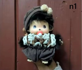 Panenka Monchhichi (mix barev) MONČIČÁK Varianta: n1
