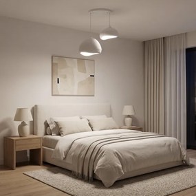 Brilagi - Lustr na lanku WABI SABI 2xE27/40W/230V pr. 70 cm bílá