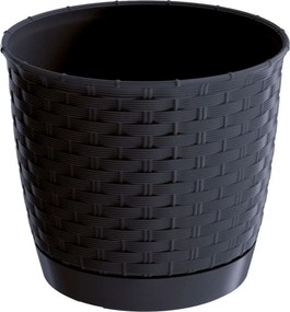 PRO Květináč RATOLLA ROUND antracit 16,5cm