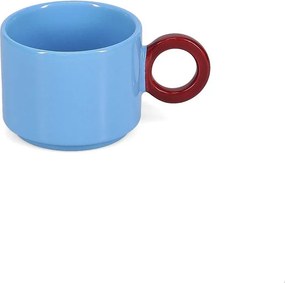 Světle modrý kameninový hrnek 280 ml Lou – ONA