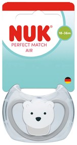 NUK Dudlík Perfect Match Air bear 18 m+ 1 ks