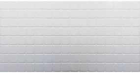 PVC obkladové 3D panely GRACE Kachličky bílé
