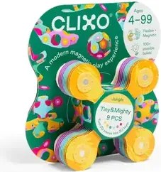CLIXO Tiny  Mighty Jungle - magnetická stavebnice 9 kusů