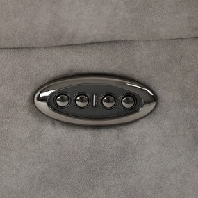Polohovací křeslo šedé, elektrické TV-Q8668 GREY3