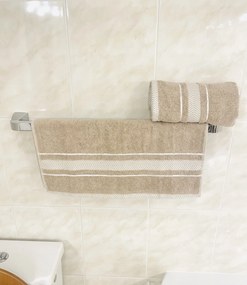 Froté ručník deluxe Monako hnědý 30 x 50cm TiaHome