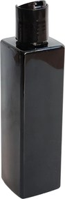 Dávkovač na mýdlo 250 ml černý s černým DISC TOP LUNA