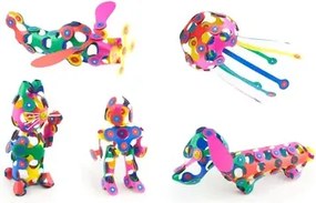 Clixo Super Rainbow Magnetická stavebnice / 60ks / od 4 let