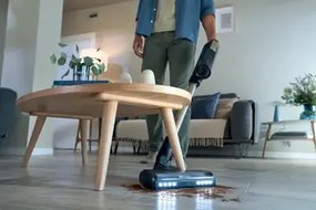 Hoover HF310P černá / Tyčový vysavač / Bezdrátový / 150 AW / 60 min pr