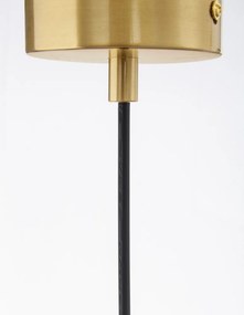 Bílé/v mosazné barvě skleněné závěsné svítidlo ø 30 cm Lato – Nova Luce