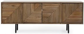 BIZZOTTO dřevěný TV stolek DARSEY 53x140 cm 0746870