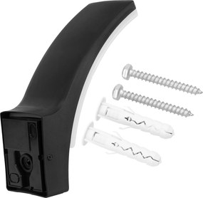 Toolight Toolight, JNH032-GM, venkovní LED nástěnné svítidlo se snímačem pohybu, 12 W, IP44, černá, OSW-56226