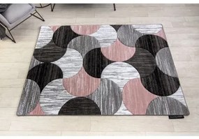 koberec ALTER Geo mušle růžový velikost 120x170 cm | krásné koberce cz
