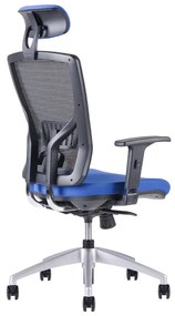 Kancelářská ergonomická židle Office Pro HALIA MESH SP – s podhlavníkem, více barev Šedá 2625