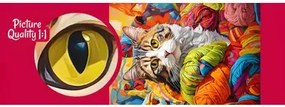 CHERRY PAZZI Puzzle Kočičí vrtochy / 500 dílků