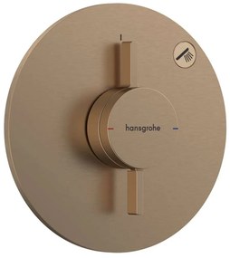 Hansgrohe DuoTurn S - Sprchová baterie pod omítku, kartáčovaný bronz 75618140