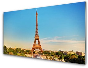 akrylový obraz Eiffelová Věž Paříž 120x60 cm