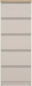 Krémová komoda 40x111x50 cm Naia – Tvilum