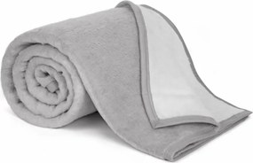 Bellatex Přikrývka KIRA PLUS jednolůžková 150x200 cm tmavá šedá, světlá šedá