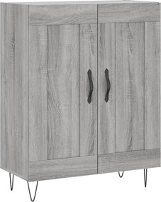 Skříň highboard šedá sonoma 69,5 x 34 x 180 cm kompozitní dřevo 3189955