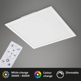 Briloner 7152-016-LED RGB Stm. přisazený panel COLOUR LED/24W/230V 3000-6500K+DO