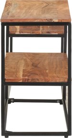 TV skříňka 180 x 30 x 50 cm masivní akáciové dřevo 321622