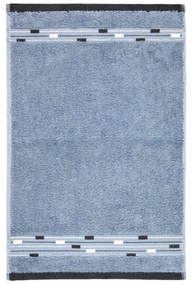 MAGIC ručník 30 x 50 cm, šedo-modrá